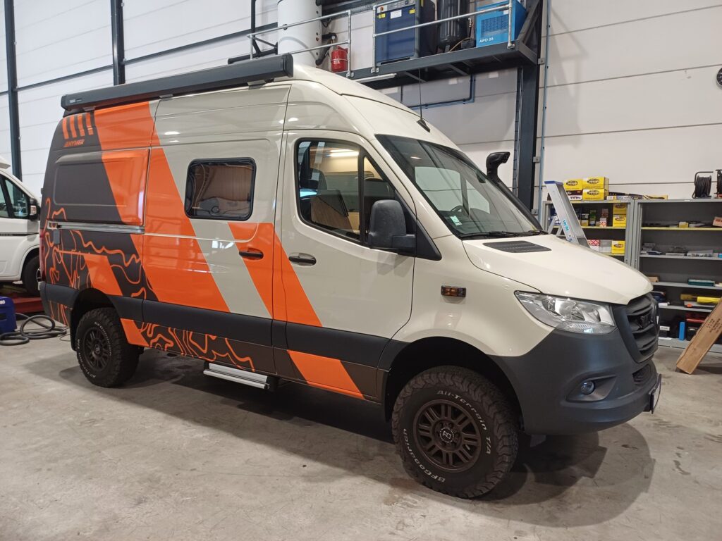 Mercedes Hymer 4×4 Upgrade! - Quality Camper Service